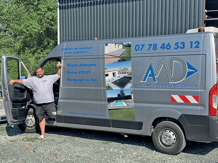 Atlantic Marquage Design revêtements de sol - ICI Magazine