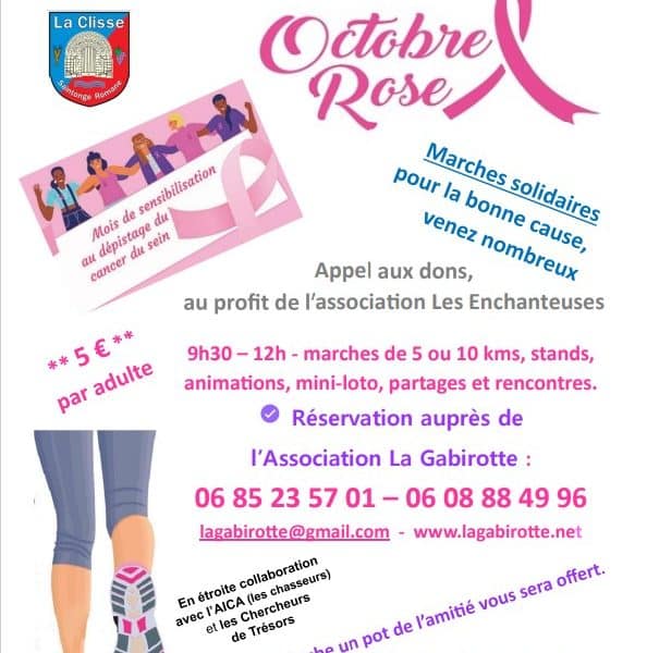 OCTOBRE ROSE A LA CLISSE - ICI Magazine