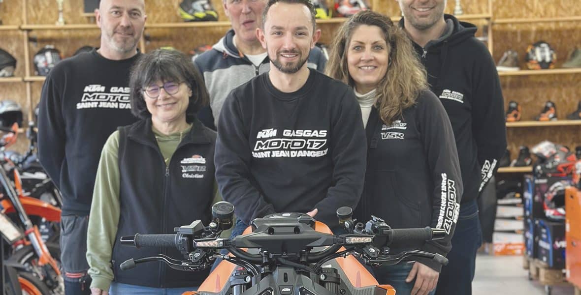 Moto 17 Nouveaux gérants à Saint-Jean-d’Angély - ICI Magazine